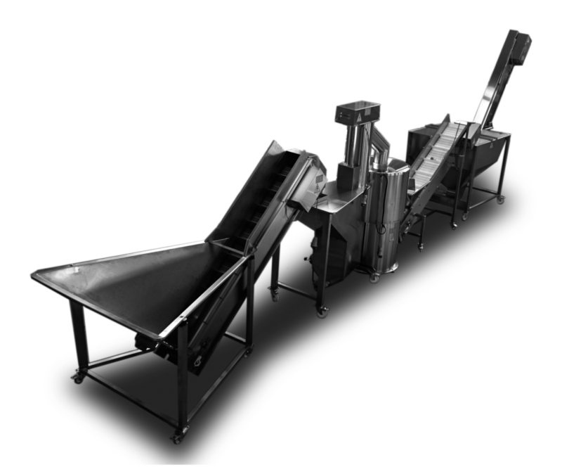 Linie procesare cartofi curatare si spalare - Stelas Consulting