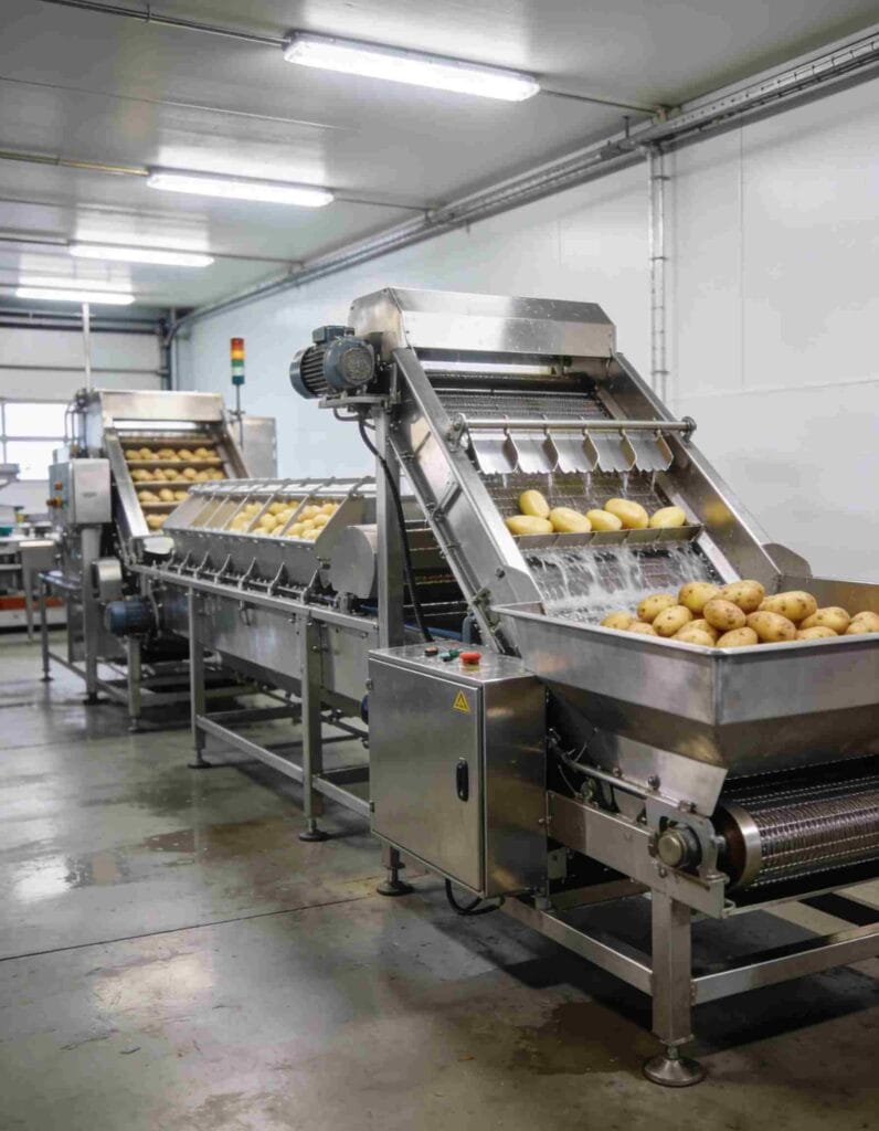 Linie Mica Procesare Cartofi Pana In 50.000 Euro